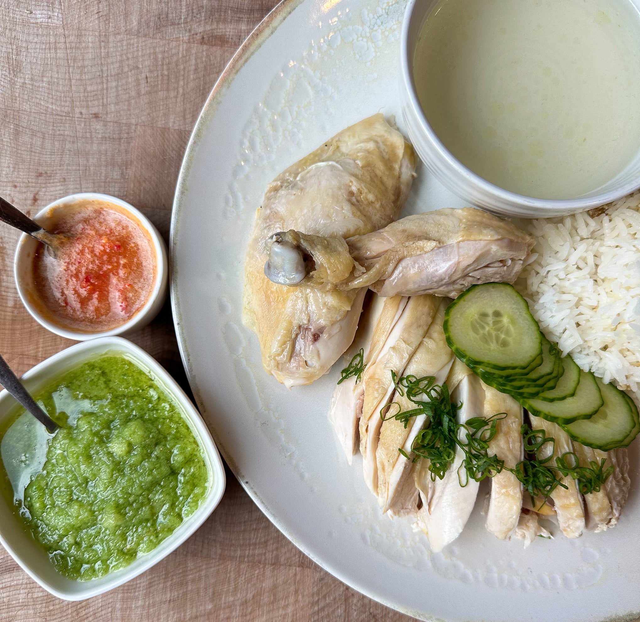Hainanese Chicken Rice by Barry Horne– Provenance Village Butcher Delivery